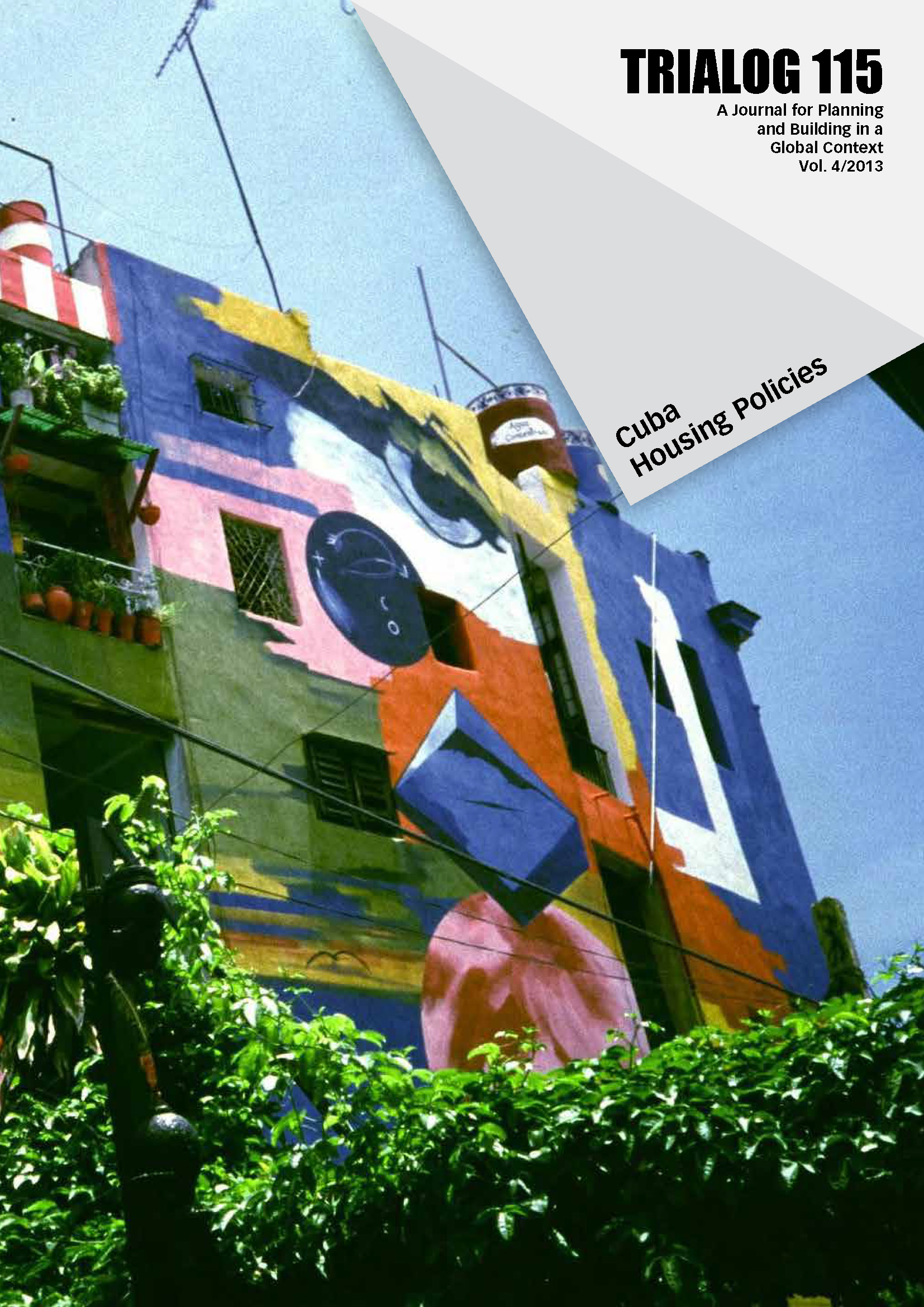 TRIALOG 115 – Cuba – Housing Policies – Trialog Journal